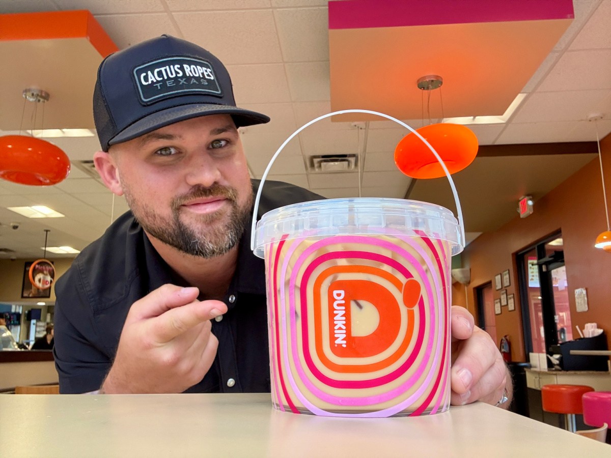 Dunkins Viral Iced Coffee Buckets Are Back For Just 12 99 Only 25