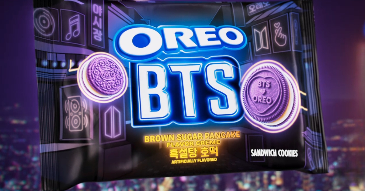 OREO x BTS Cookies Drop 6/1 (Purple Cookie w/ Brown Sugar Pancake Flavor)!