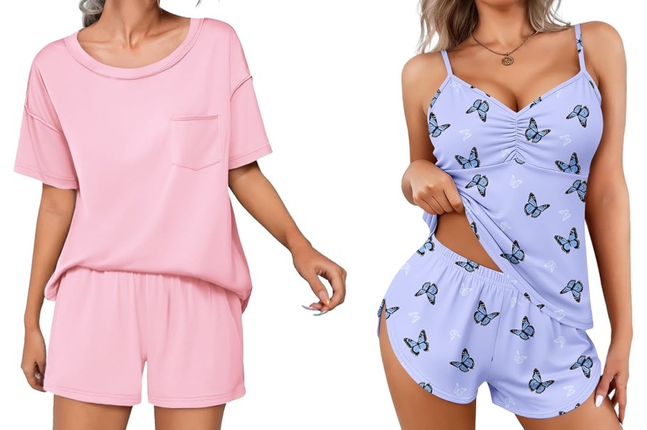 Women's 2-Piece Pajama Set from $9.99 on Amazon (Reg. $30) - So Many ...