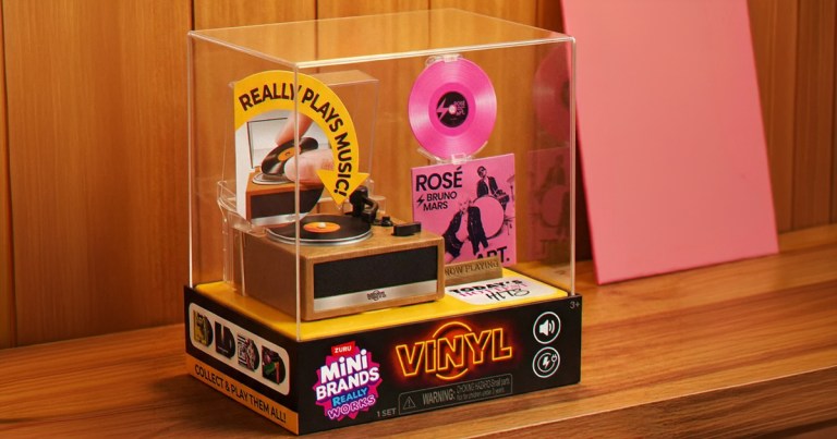 This Tiny Mini Brands Record Player Actually Works! | Hip2Save