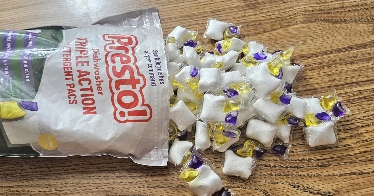 Presto Dishwasher Pacs 70-Count Just $8.54 Shipped for Amazon Prime ...