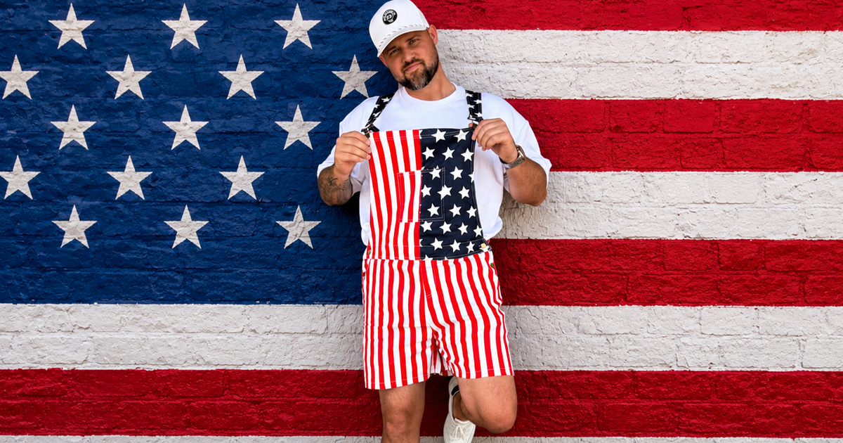 Men's American Flag Overalls Just $19 on Amazon (Reg. $43) | Hip2Save