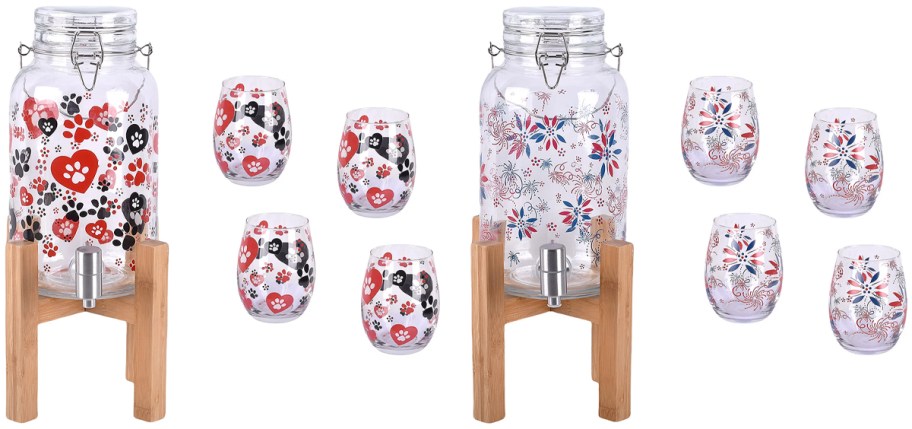 Temp-Tations Drink Dispenser w/ 4 Glasses Just $29.99 (Reg. $60) | Hip2Save