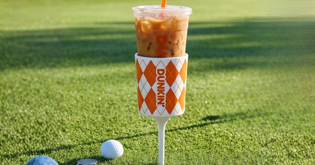 FREE Dunkin' Tee Cup Holder w/ Drink Purchase Today at 10AM | Hip2Save